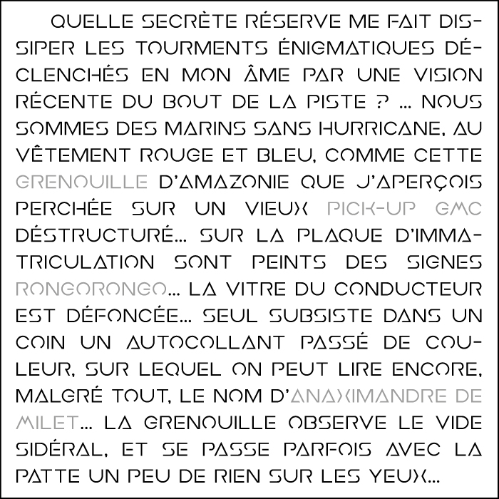 Les fils de Leucippe – otso-concepts