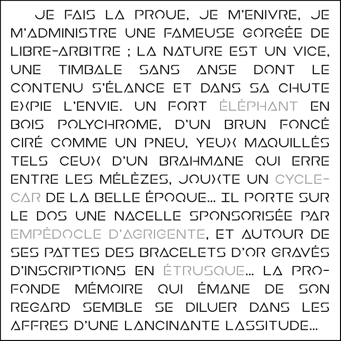 Les fils de Leucippe – otso-concepts